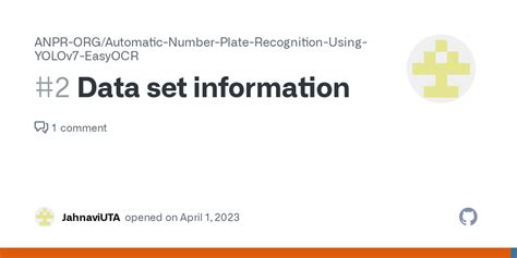 Data Set Information Issue Anpr Org Automatic Number Plate Recognition Using Yolov