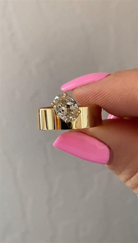 Colette Ring Oval Engagement Rings Vintage Engagement Rings Wedding Rings