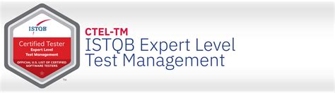 Expert Level Test Management Istqb Official Registration