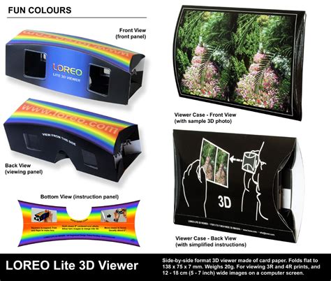Loreo Product Photographs Loreo Lite 3d Viewer Product Composite