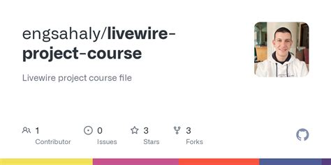 github engsahaly livewire project course livewire project course file
