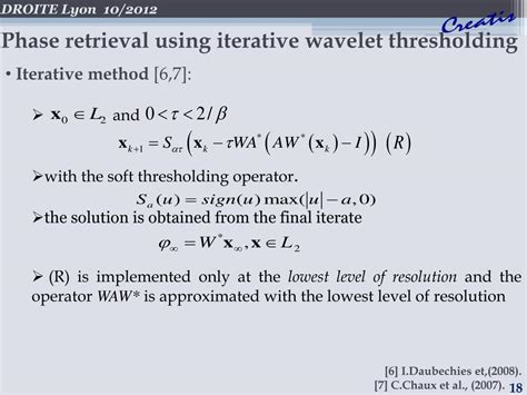 Ppt Nonlinear Phase Retrieval In Line Phase Tomography Powerpoint