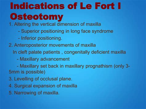 Lefort 1 Osteotomy Pptx