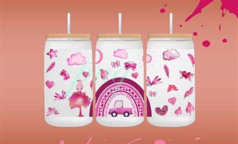 11 Cute Glass Can Designs And Graphics
