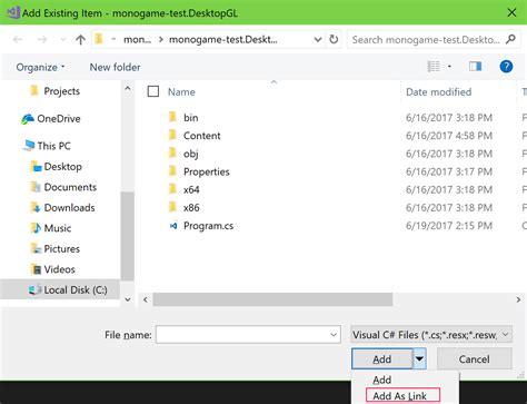 Sharing Code With A Pcl In Monogame