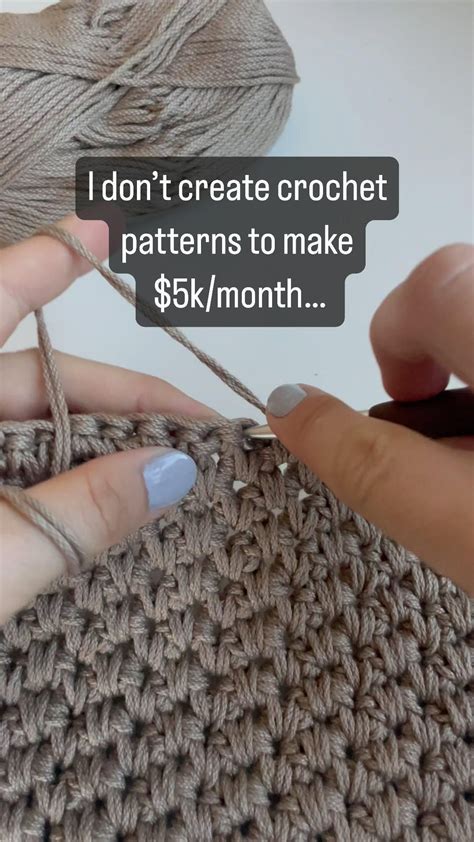 Danielle Crochet Patterns On Instagram Heres The Deets ⤵️ Create A Sturdy Edge Or Stiff