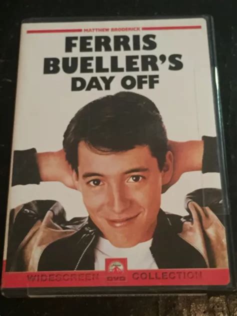 Dvd Movie Ferris Buellers Day Off Matthew Broderick Mia Sara John Hughes 17 99 Picclick Ca