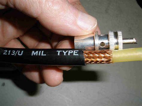 Installing Coax Connectors
