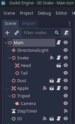 D Snake Game In Godot