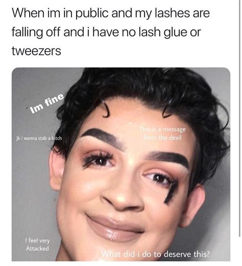 Clumpy Eyelashes Memes