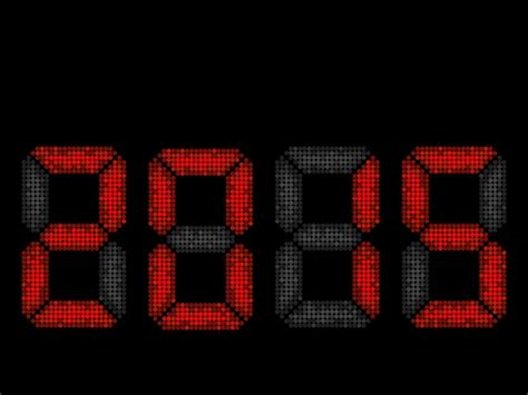 Numbers From Seven Segment Display Stock Vector Image By ©jonnydrake 72673957