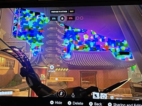 Strange Visual Bug On Switch R Overwatch2