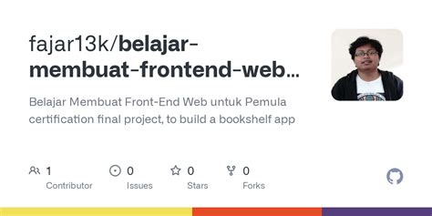 Github Fajar13kbelajar Membuat Frontend Web Untuk Pemula Belajar