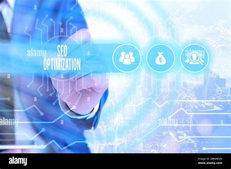 Handwriting Text Seo Optimization Conceptual Photo Process Of