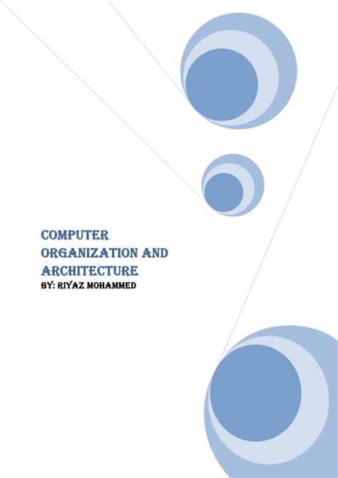 Computer Organization And Architecture Computerized Notes For Computer