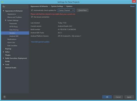 Android Studio Beta Release Sirlas