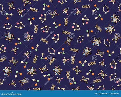 Proton Electron And Neutron Are Cute Characters Royalty Free Stock