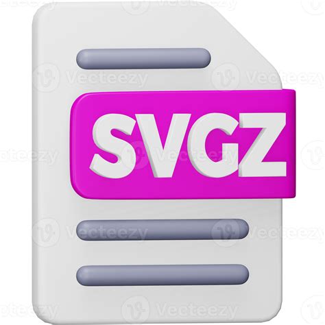 Formato De Archivo Svgz Icono Isométrico De Representación 3d 15081403 Png