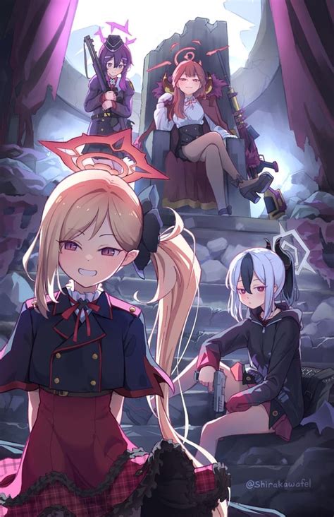 I Drew Problem Solver 68 [mutsuki Kayoko Aru Haruka] R Bluearchive