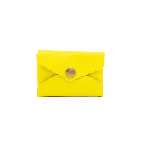 Highly Classified Envelope Leather Card Wallet Glad And Young Studio