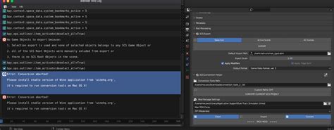 convertion tools path is incorrect technical support blender