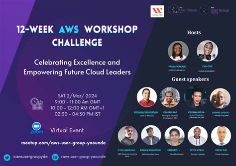 aws user group yaounde on linkedin 12weekawsworkshopchallenge
