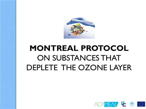 Montreal Protocol Ozone Depletion And Customs Control