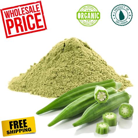 Organic Dried Okra Powder Nutrient Rich And Versatile Superfood