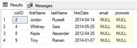 SQL WHERE IS NOT NULL Examples