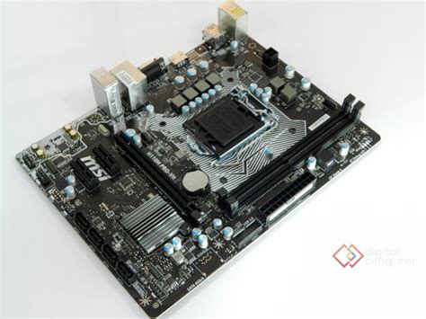 Msi H M Pro Vh Motherboard Review Digital Conqueror