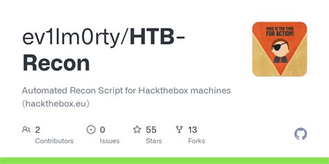 Github Ev1lm0rtyhtb Recon Automated Recon Script For Hackthebox
