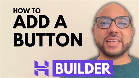 how to add a button in hostinger website builder youtube