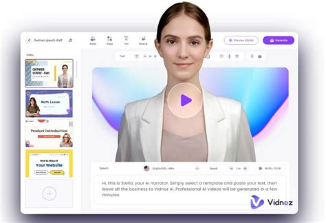 Video And Speech Generation