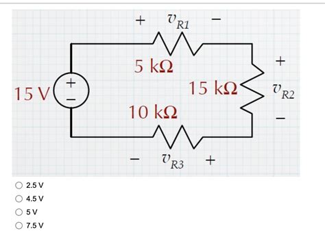 Solved 2 5 V 4 5 V 5 V 7 5 V Chegg Com