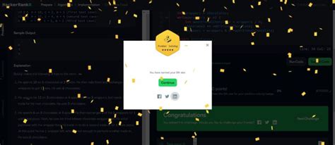 Hackerrank Problemsolving Coding Achievement Techjourney