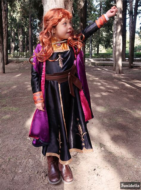 Луксозен костюм на Анна „Замръзналото кралство 2“