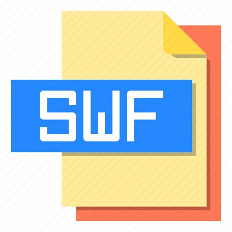 Computer File Format Swf Type Icon