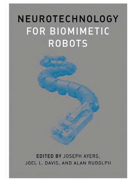 Neurotechnology For Biomimetic Robots Joseph Ayers Pdf