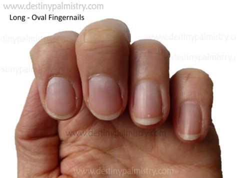 Fingernail Shape In Health And Character Destiny Palmistry
