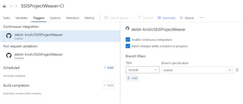 Sql Server Select Continuous Integration Ci With Azure Devops Ssis