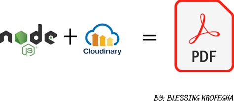 Generating A Pdf With Nodejs And Express Cloudinary