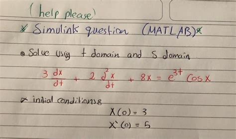 Solved Use Simulink Matlab Show Me The Steps For Arranging