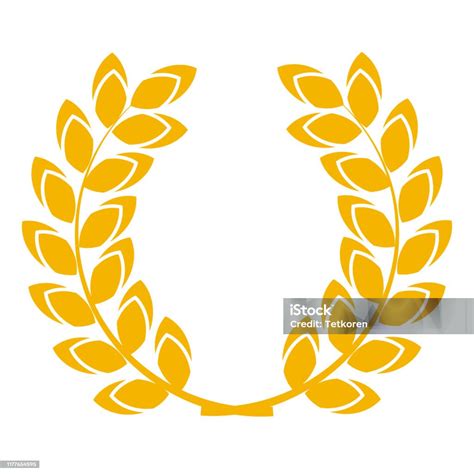 밀 또는 보리 귀 수확 밀 곡물 성장 쌀 줄기 와 전체 빵 곡물 또는 필드 시리얼 영양 호밀 곡물 농산물 귀 기호 격리된 벡터 아이콘 가을에 대한 스톡 벡터 아트 및 기타