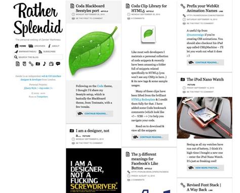 Powerful Examples Of Masonry JQuery Web Design
