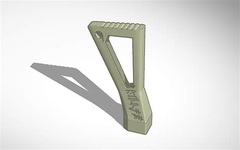 3d Design Nerf Stock Tinkercad