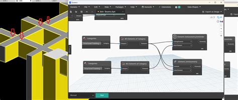 Hot Can I Join Extrusions Of Beams Revit Dynamo