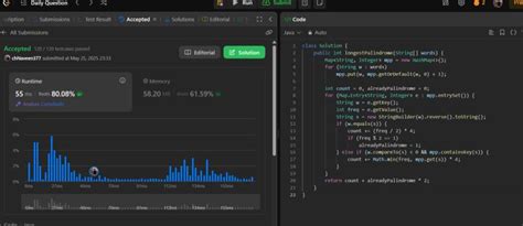 100daysofleetcode Leetcode 100daysofcode Java Dsa Problemsolving Naveen Kumar