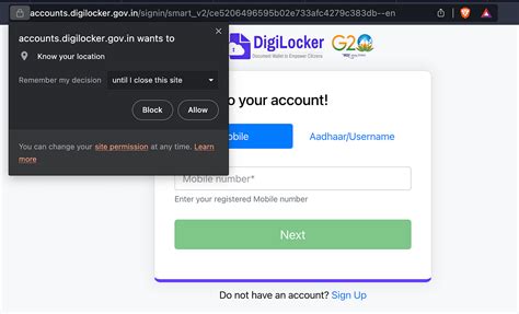Enhancing User Experience Taming Geolocation Prompts In Digilocker