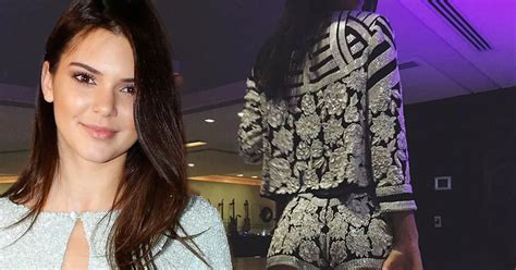 Kendall Jenner Flaunts Incredibly Toned Bum In Barely There Hotpants As She Shows Off