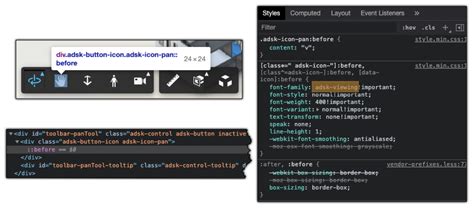 use custom icons on the viewer toolbar autodesk platform services